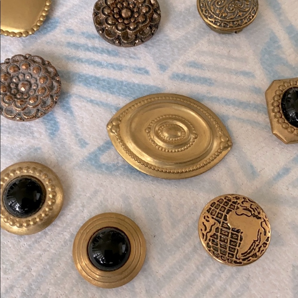 Assorted Vintage Button Covers - Gem